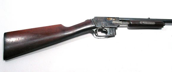 Bonhams : A .22 short Batavia Model 1 slide action takedown rifle by ...