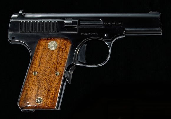 Bonhams : A scarce Smith & Wesson .32 caliber semi-automatic pistol