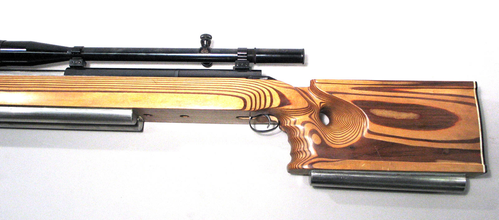 A heavy custom-made single shot bolt action bench-rest rifle in .222 ...