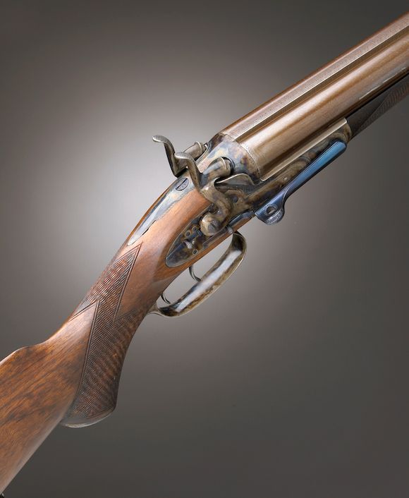 Bonhams : A 500 - 3 inch Black Powder hammer double rifle by J. Dougall ...