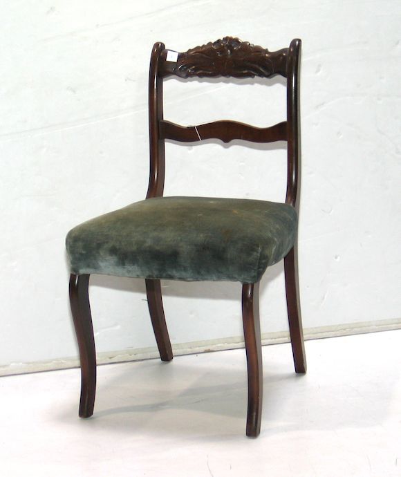 Bonhams : A pair of Rococo Revival walnut side chairs