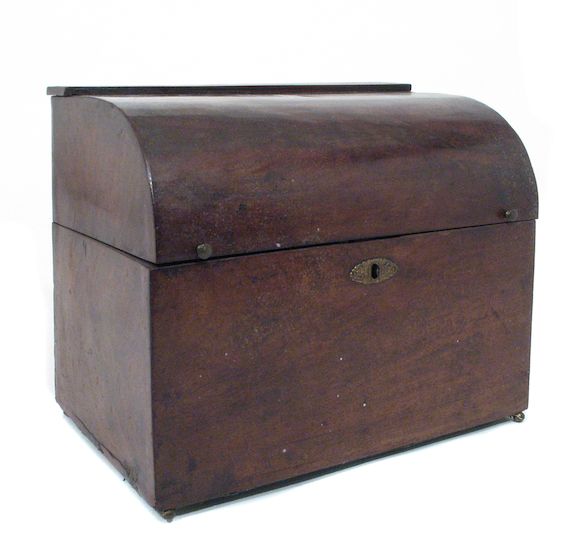 Bonhams : A French mahogany letter box