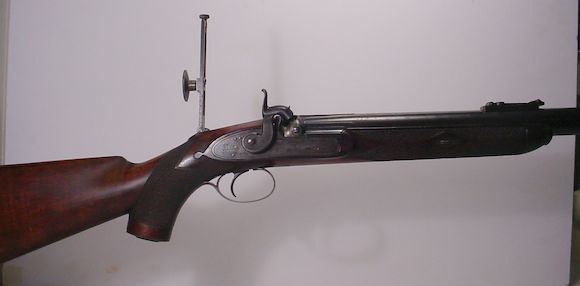 Bonhams : A .450 caliber long range percussion rifle by John Rigby ...
