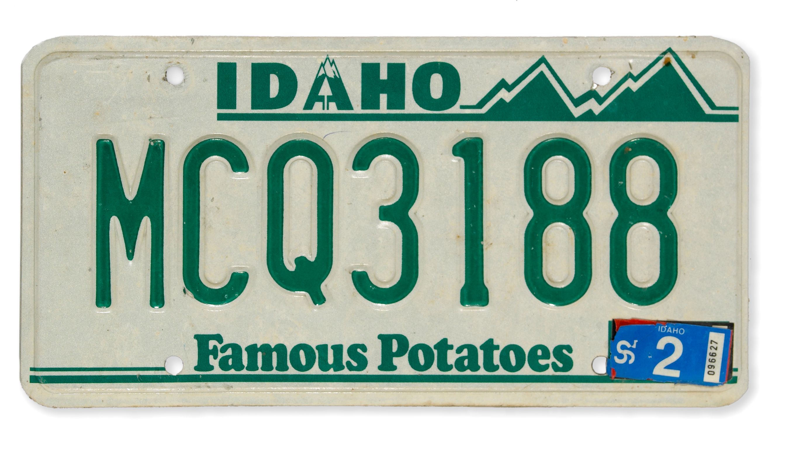 Bonhams Cars : A personalized Idaho license plate 6 x 12in