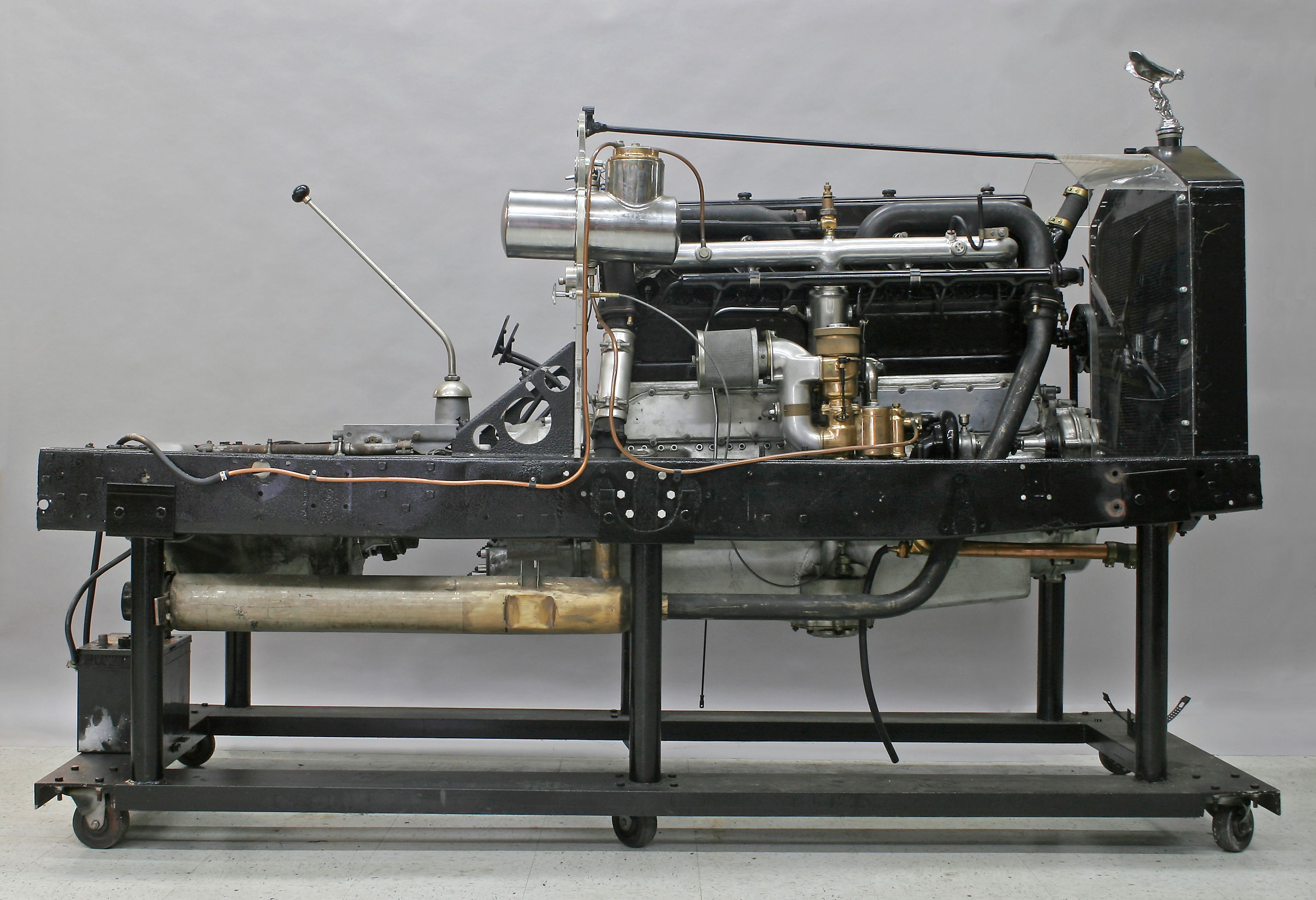 Bonhams Cars : A Springfield Rolls-Royce Phantom I 'Test Bed' engine,