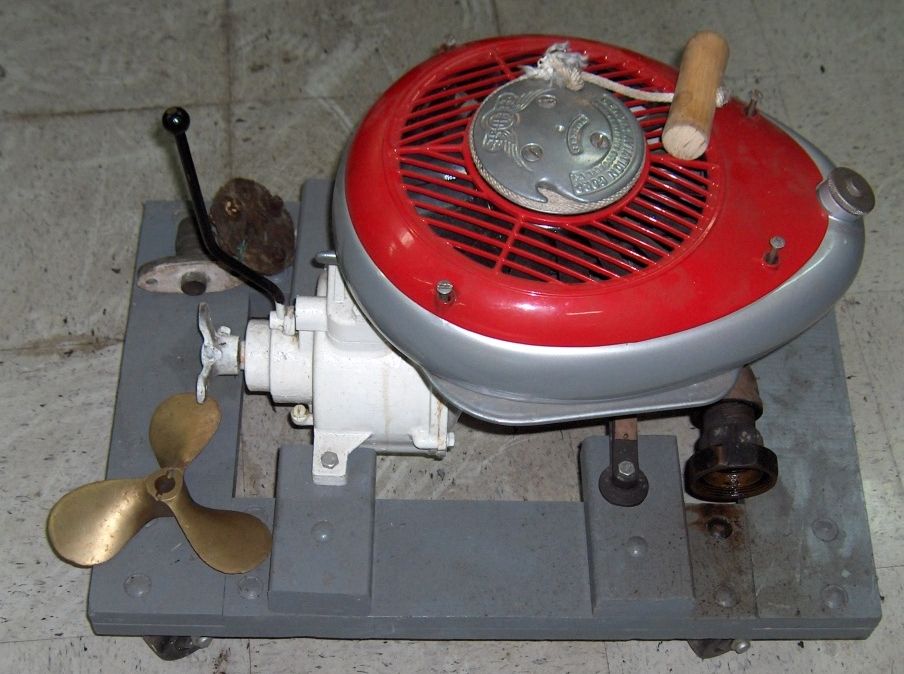 Bonhams Cars : An Eclipse outboard motor by Bendix Aviation Corporation,