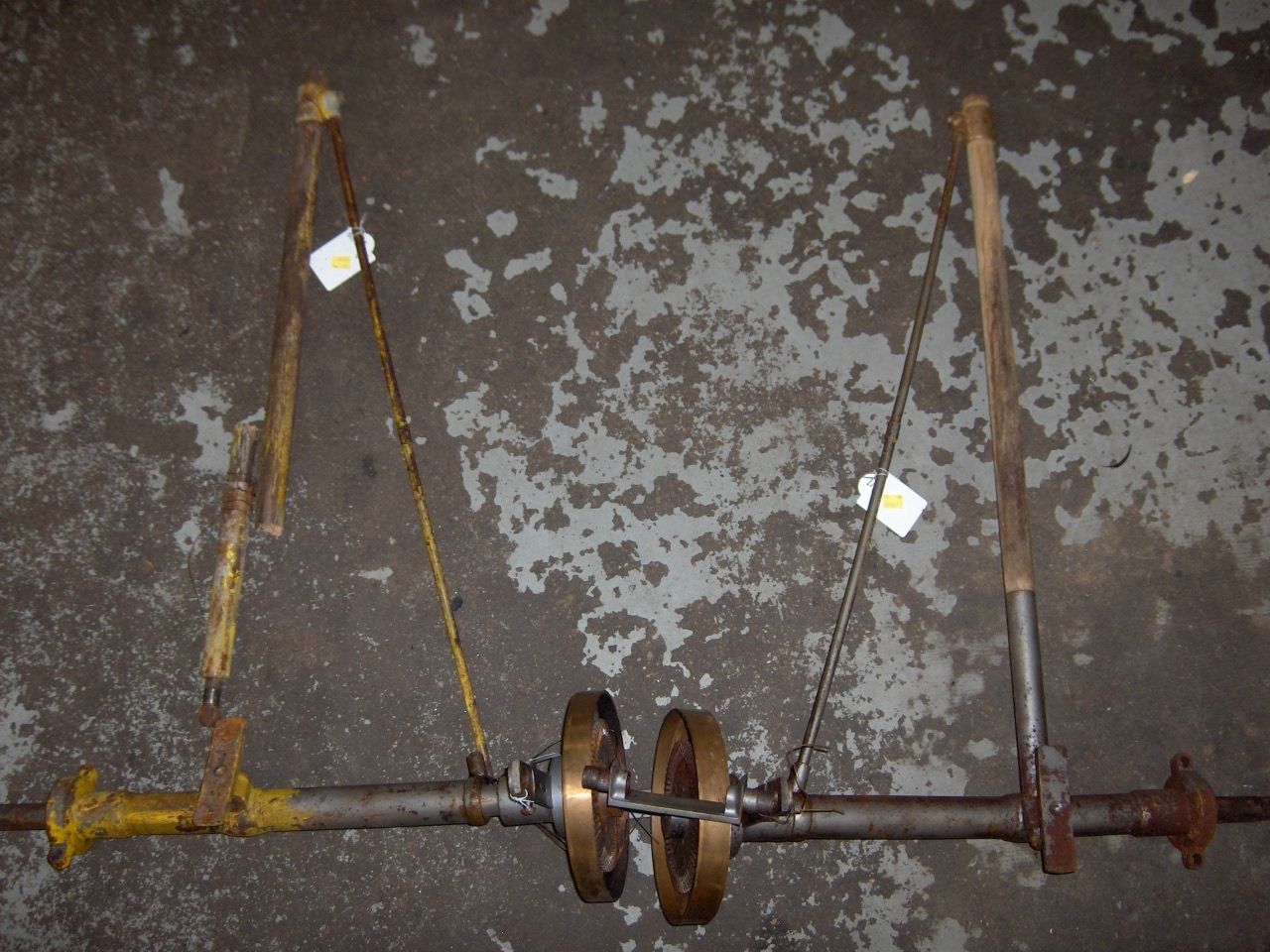 Bonhams Cars : An early Stanley rear end axle, circa 1905,