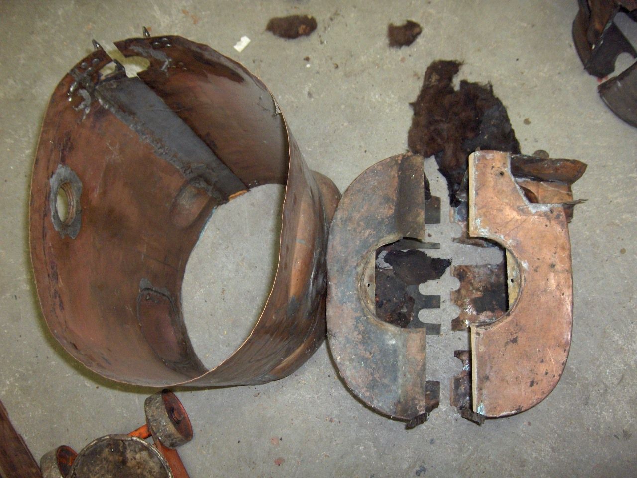 Bonhams Cars : A Stanley 20Hp copper engine jacket,