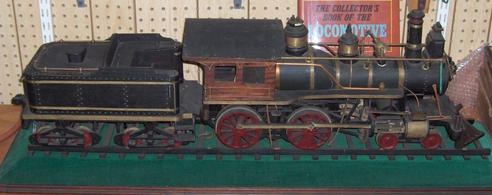 Bonhams Cars : A scratch built wooden model, the display base 41in long