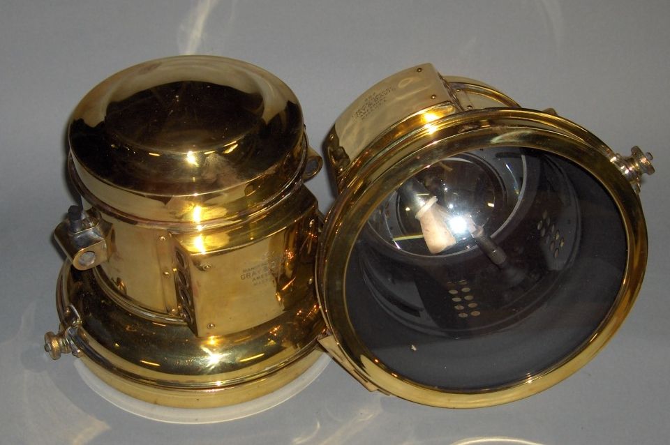 Bonhams Cars : A good pair of Gray and Davis acetylene headlamps, circa ...