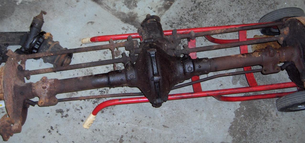 Bonhams Cars : A rear axle,