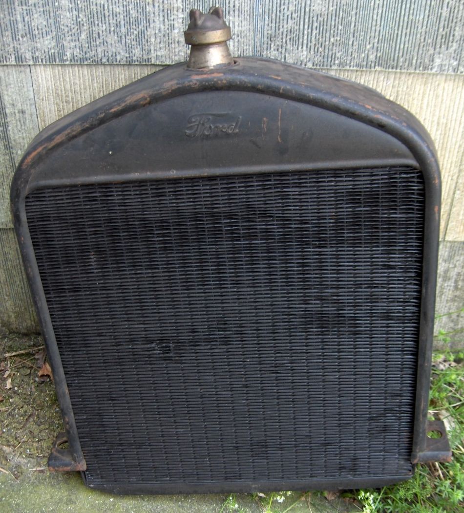Bonhams Cars : A model T Ford radiator,