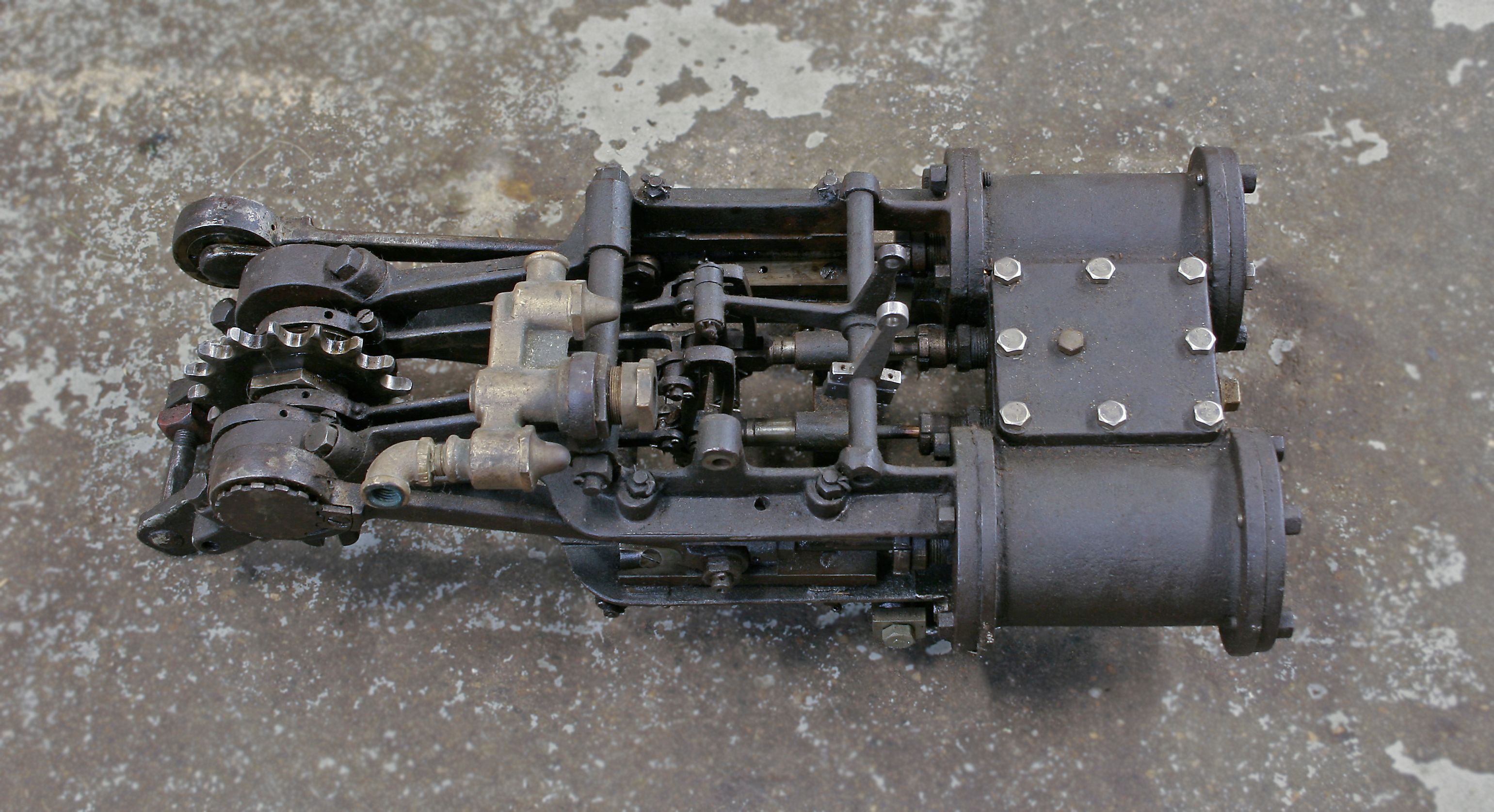 Bonhams Cars : An early chain drive Whitney-type steam engine, probably ...