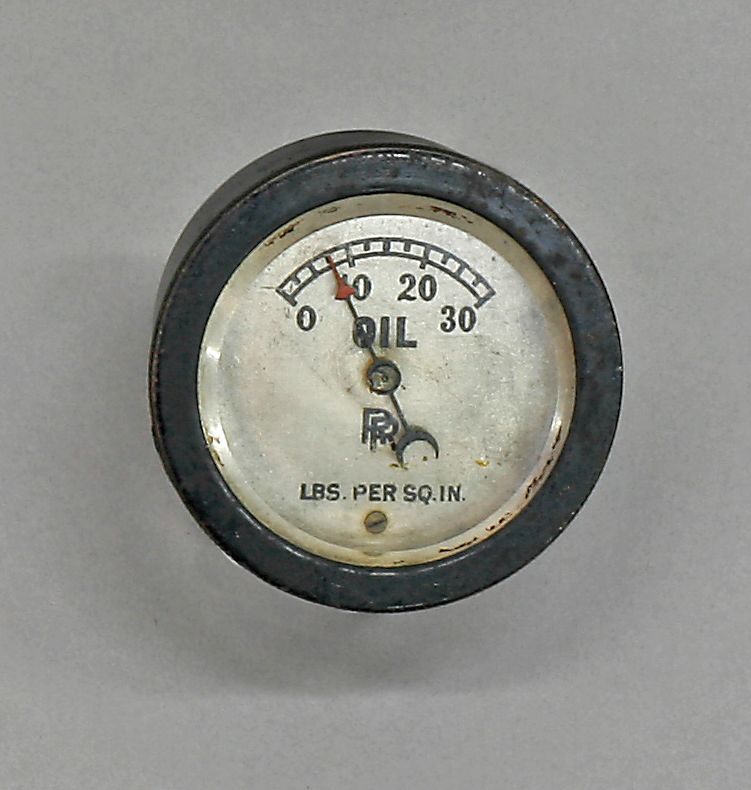 Bonhams Cars : A Rolls-Royce oil pressure gauge by Dewrance, bezel 2in ...