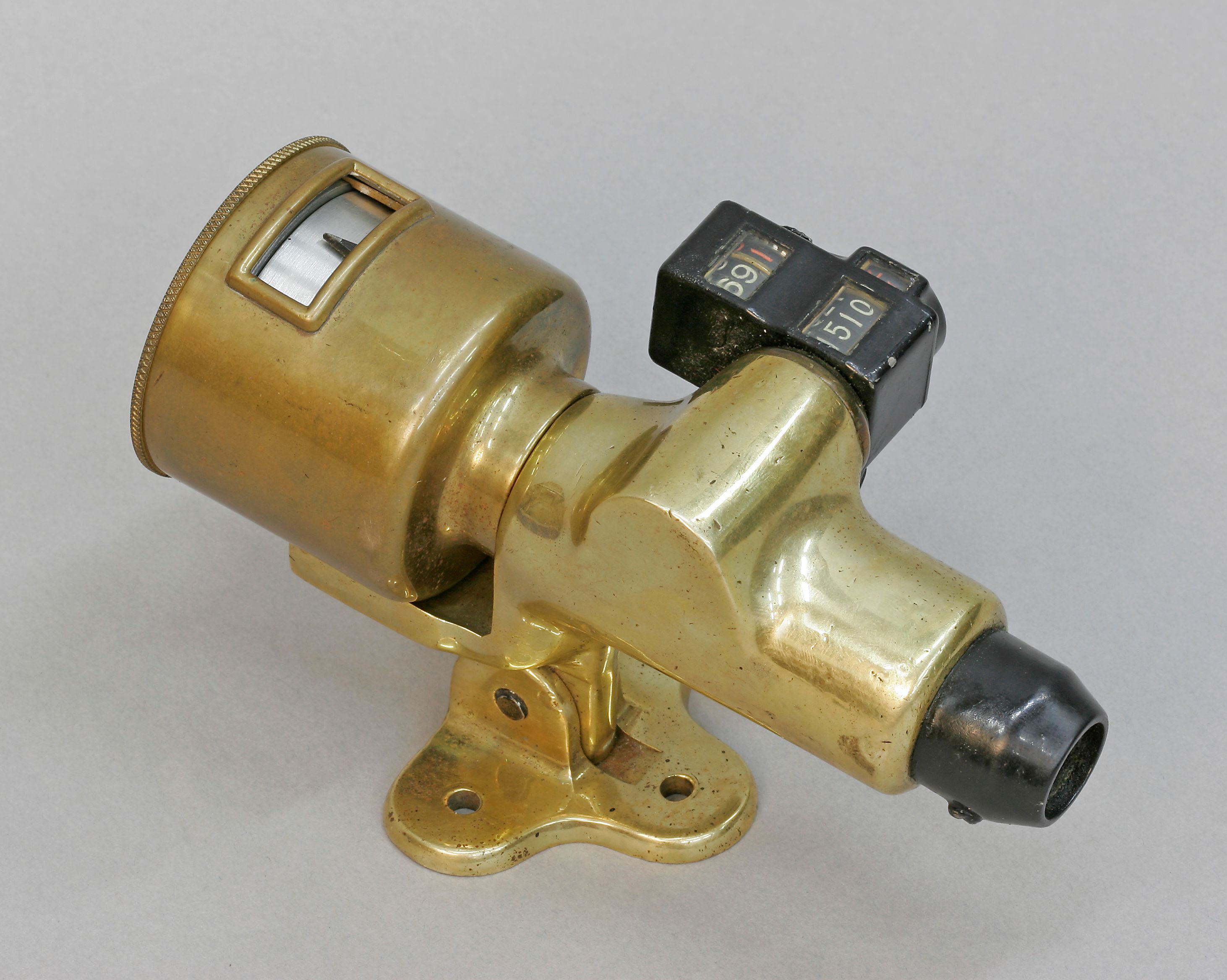 Bonhams Cars : An early speedometer with trip, circa 1903,