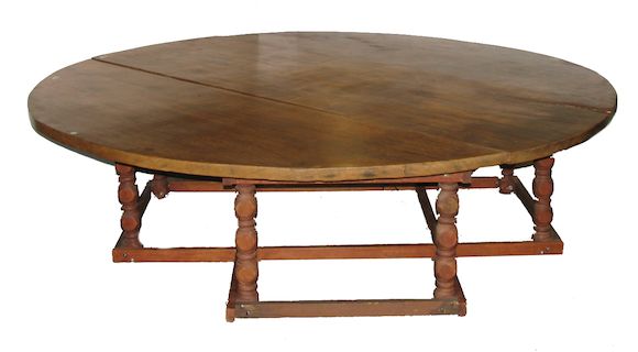 Bonhams : An imposing Baroque style circular dining table