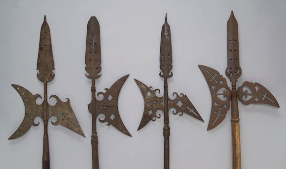 Bonhams : An American colonial halberd