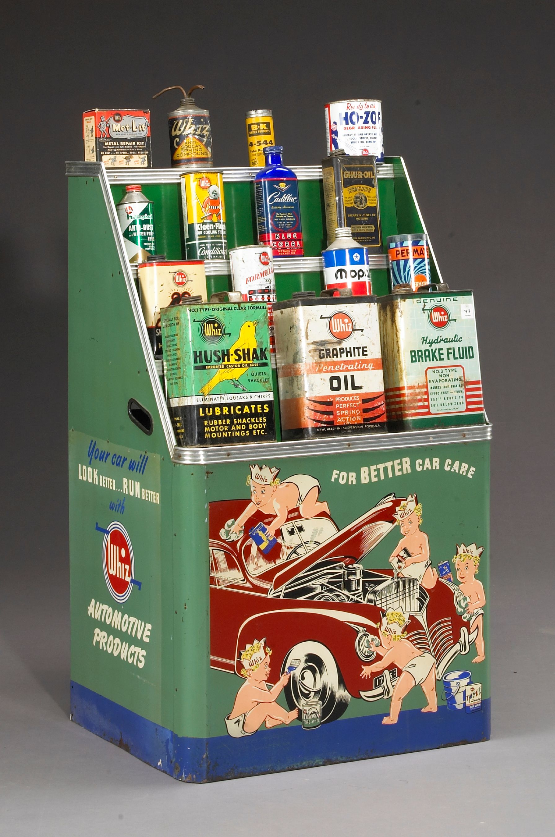 Bonhams Cars : A rare 'Whiz' Automotive Products forecourt display ...