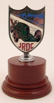 Bonhams Cars : A Junior Racing Drivers Club (JRDC) enamel member's badge,