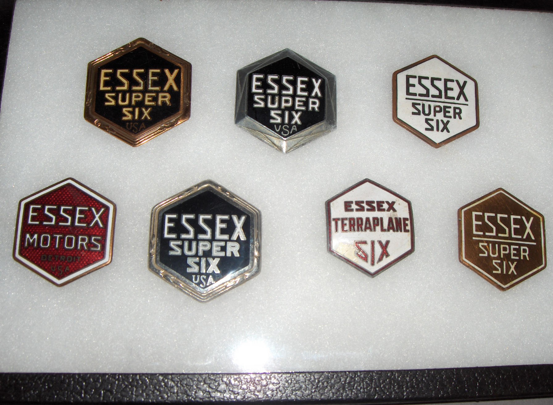 Bonhams Cars A Group Of Seven Essex Car Emblems