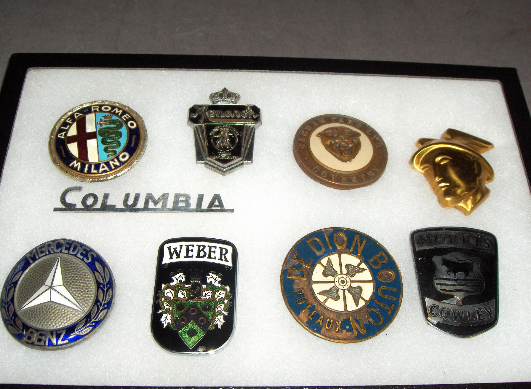 Bonhams Cars A Grouping Of Nine Assorted Motor Vehicle Emblems