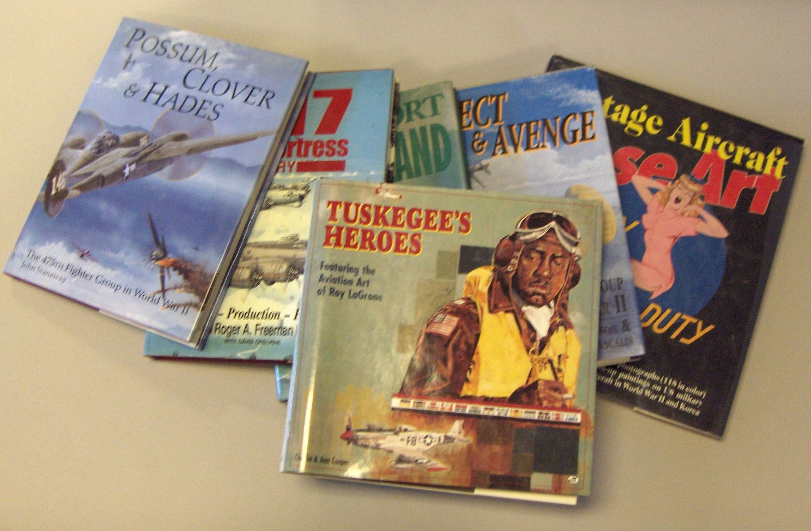Bonhams Cars : A large quantity of aviation reference books,