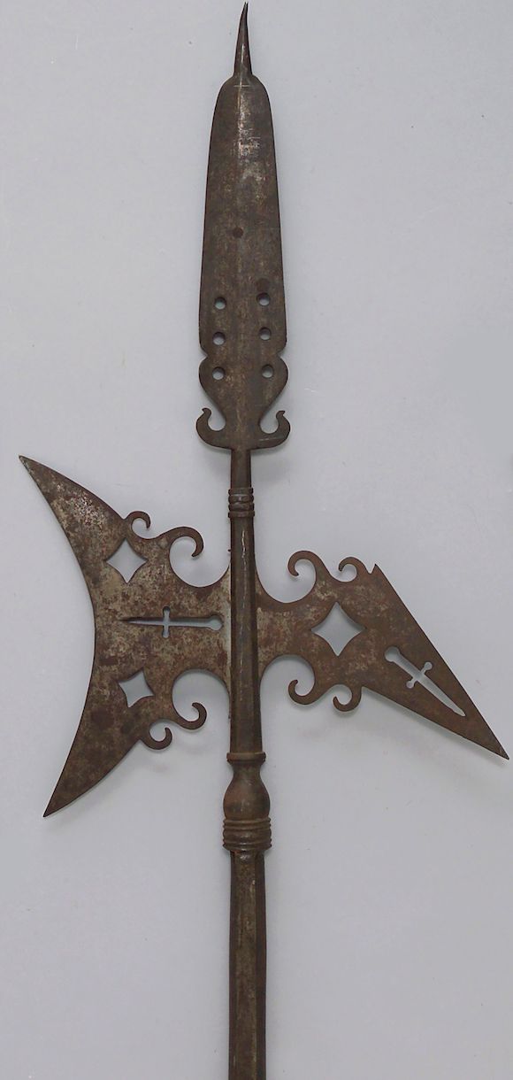 Bonhams : A New England colonial halberd
