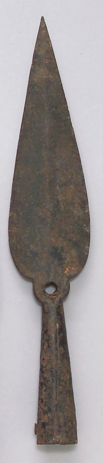 Bonhams : An American spontoon head