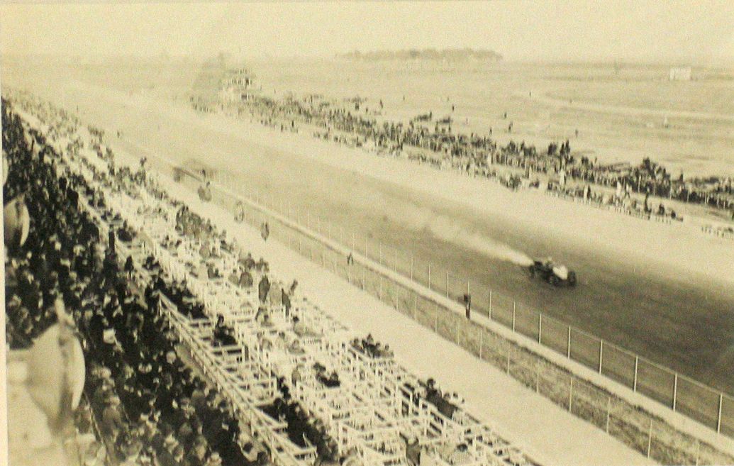 Bonhams Cars : A photograph of a racing car at speed during the 1916 ...