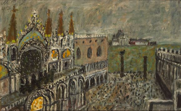 Bonhams : Max Peiffer Watenphul (German 1896-1976) St. Mark's Square ...
