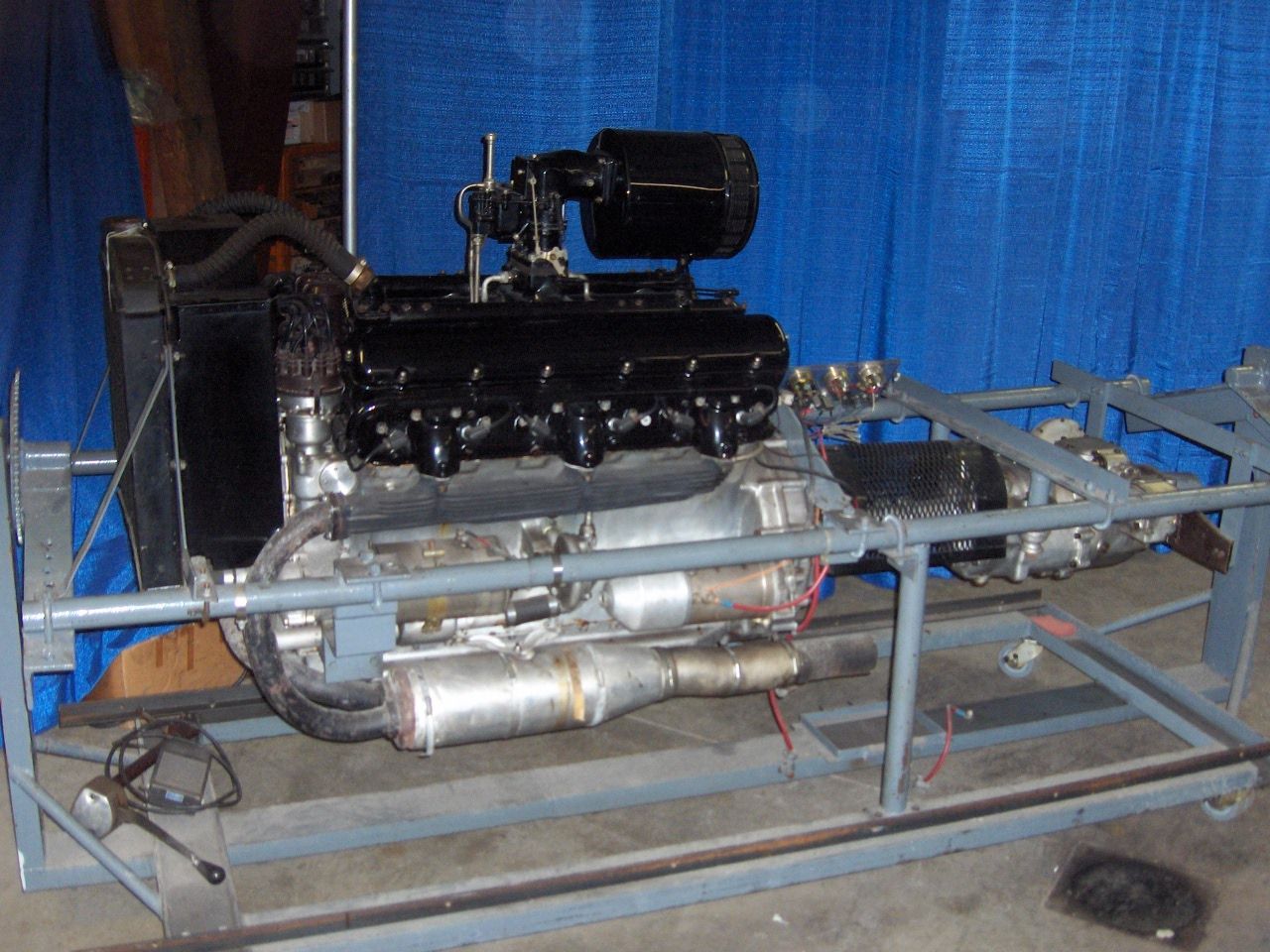 Bonhams Cars : A Rolls-Royce Phantom III engine and gearbox,