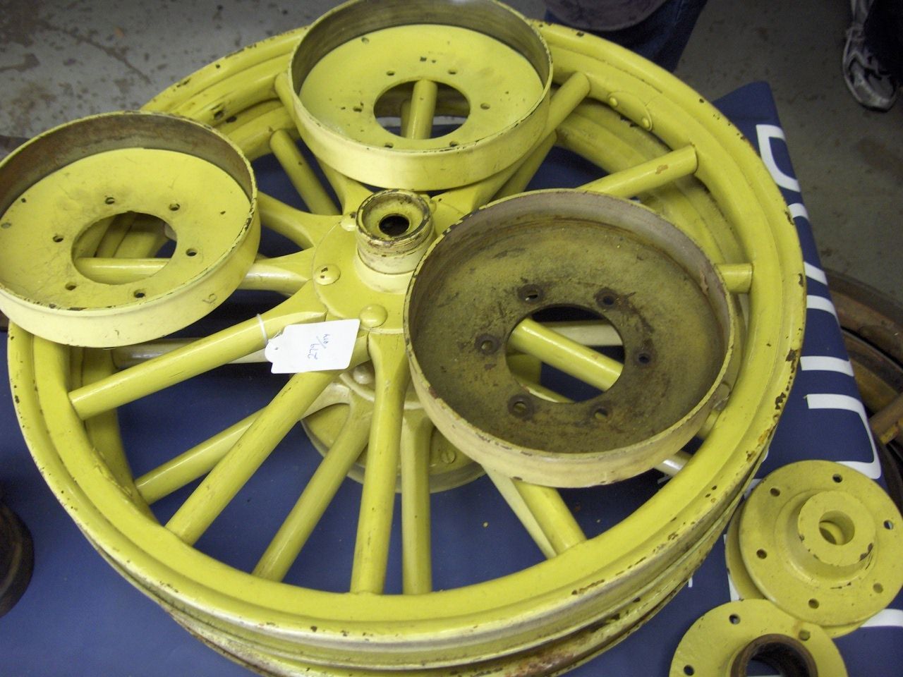 Bonhams Cars : Two Stanley wheels,