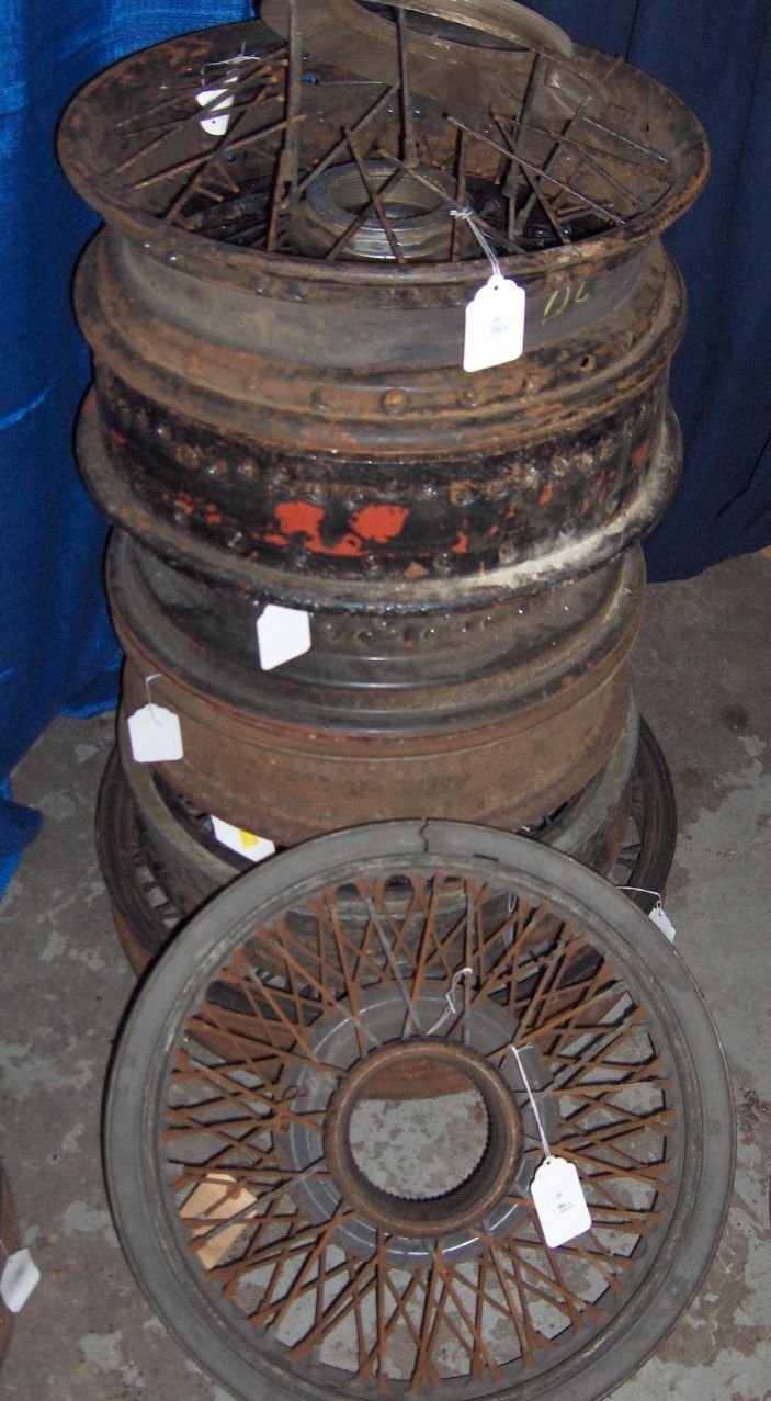 Bonhams Cars : A good mixed lot of wheels,