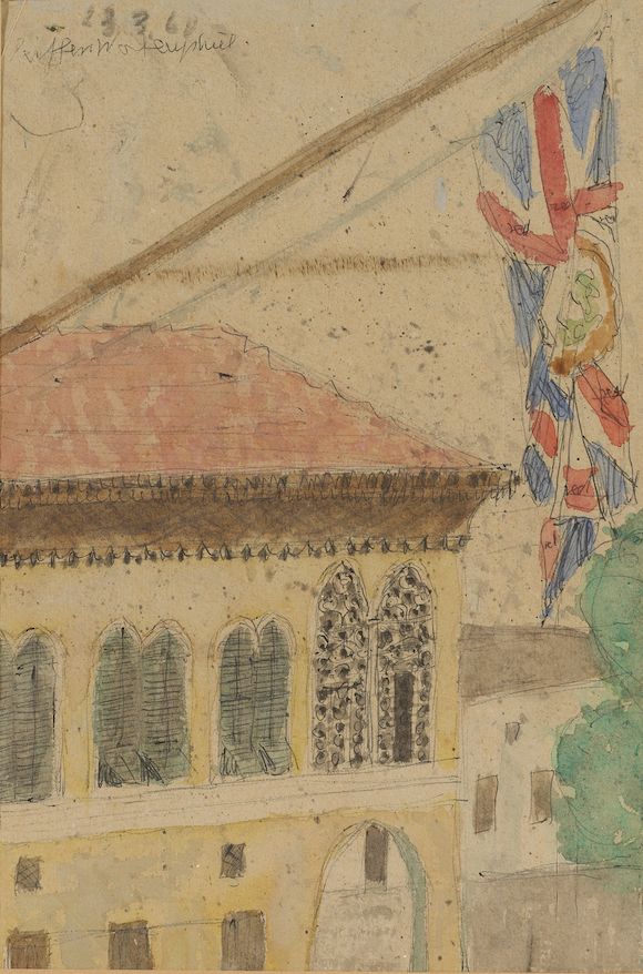 Bonhams : Max Peiffer Watenphul (German 1896-1976) Venice Facade with ...