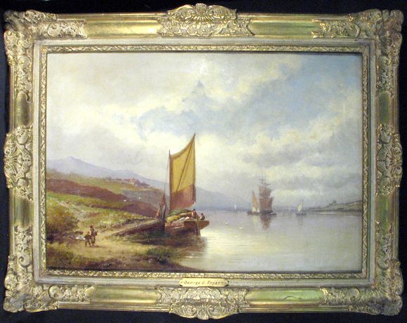 Bonhams : George G. Fryer (British 19th/20th century) Sailing vessels ...