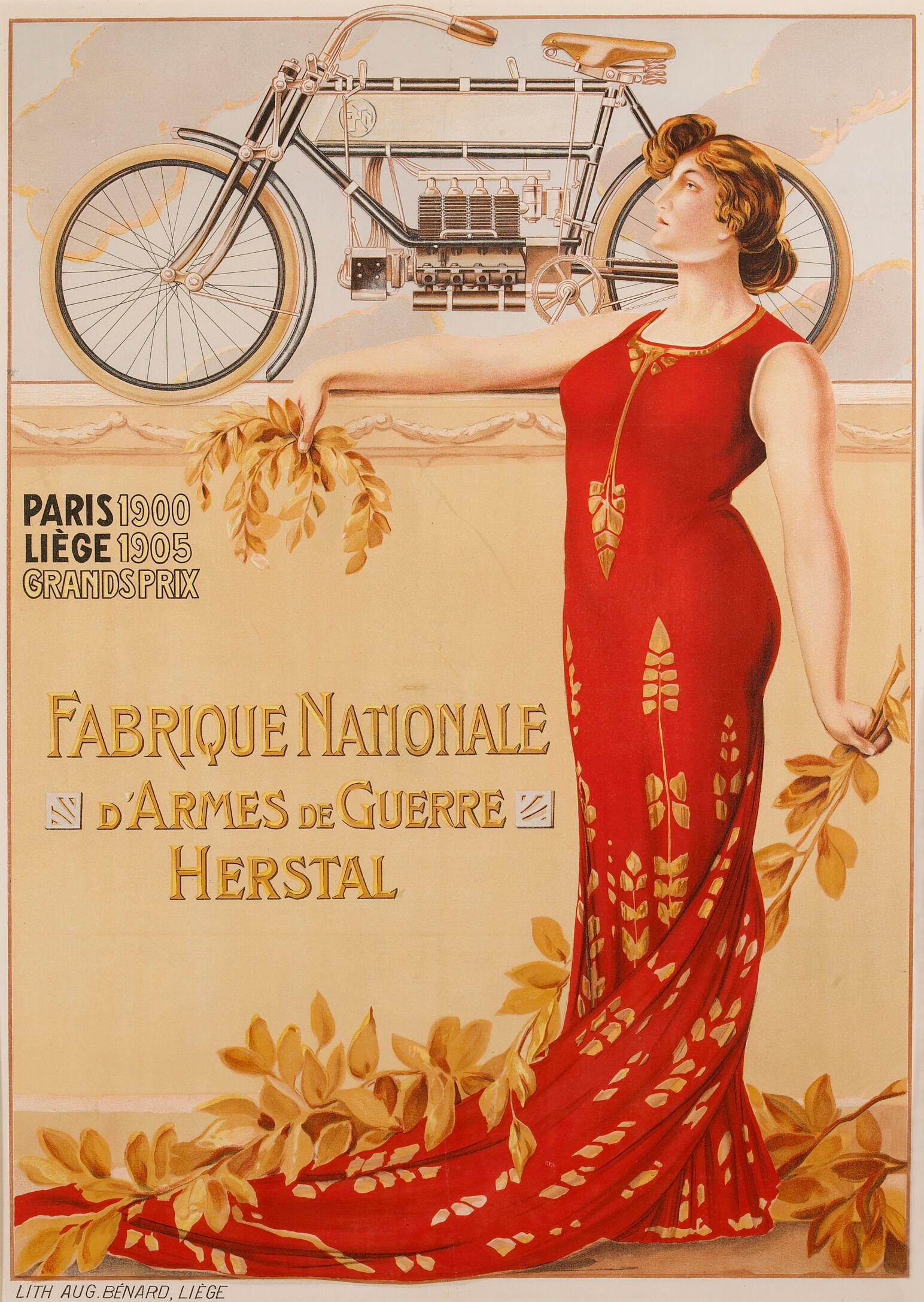 Bonhams Cars : A rare Fabrique Nationale d'Armes de Guerre advertising ...