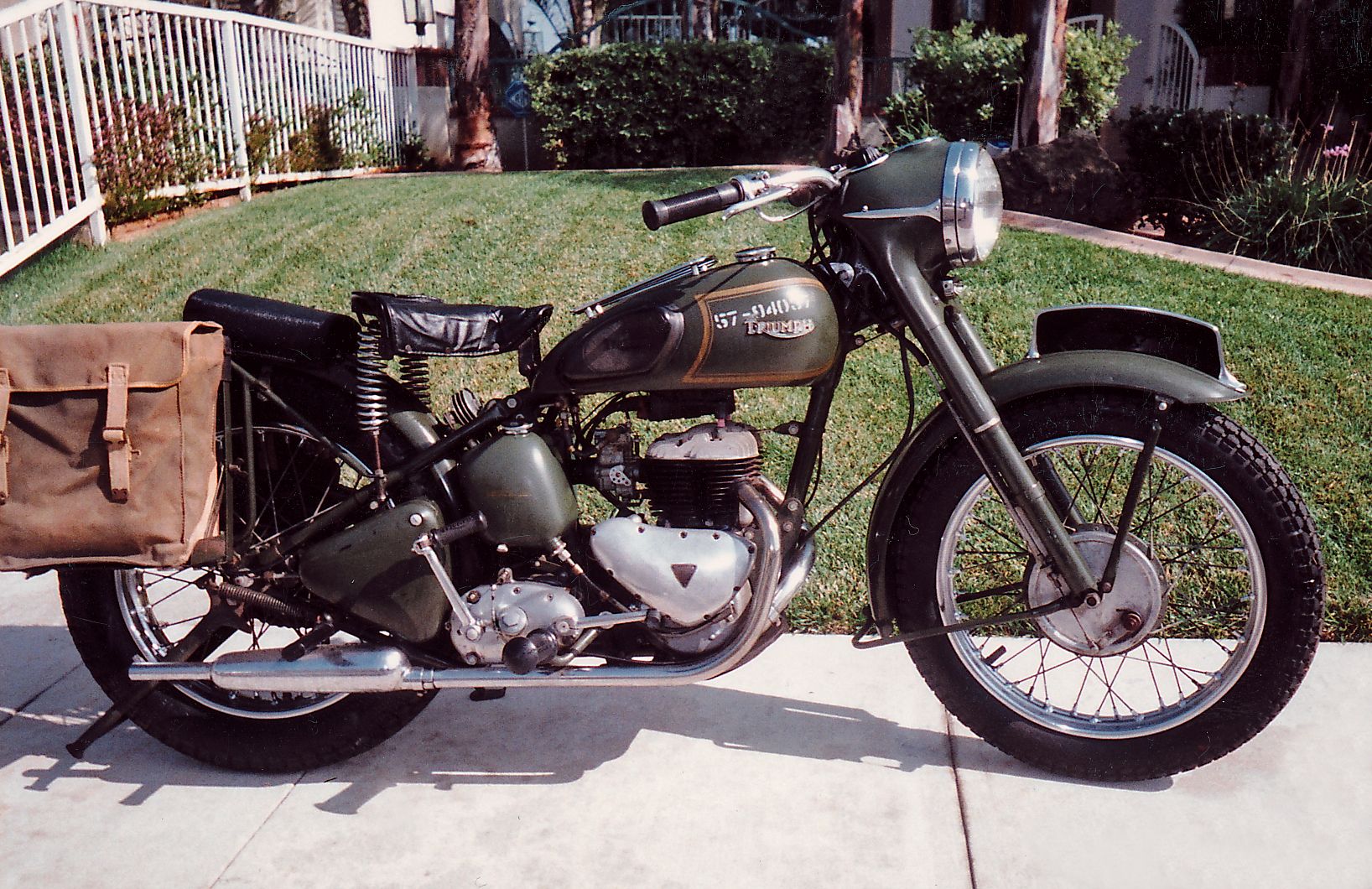 Bonhams Cars : c.1953 Triumph 500cc TRW Frame no. TRW25912 Engine no ...