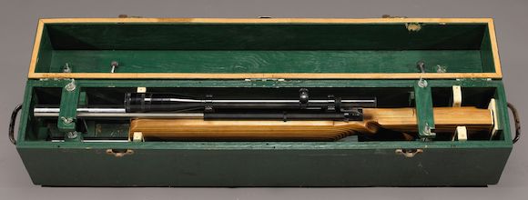 Bonhams : A custom bolt action bench-rest match rifle by C.R. and P.J. Hart