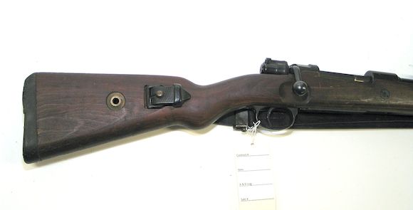 Bonhams : A German Model 98 bolt action military rifle