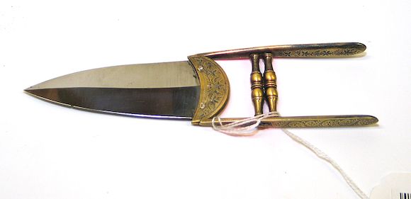 Bonhams : A miniature Indian katar