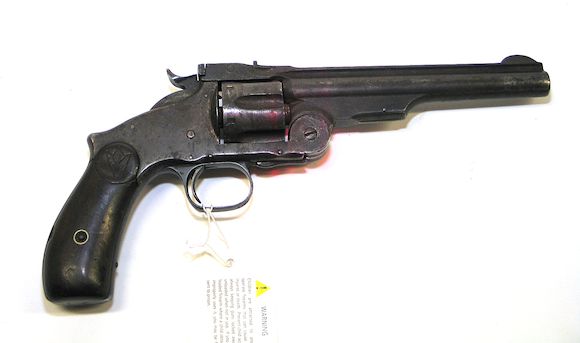 Bonhams : A Smith & Wesson Model 3 Russian Third Model revolver
