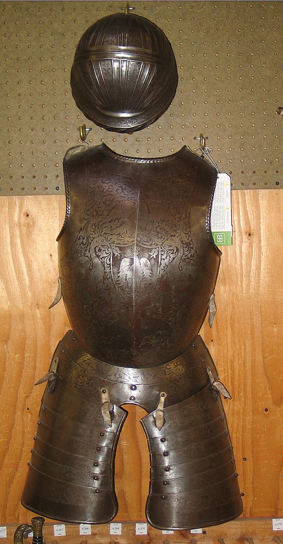 Bonhams : A panoply of 16th style century armor
