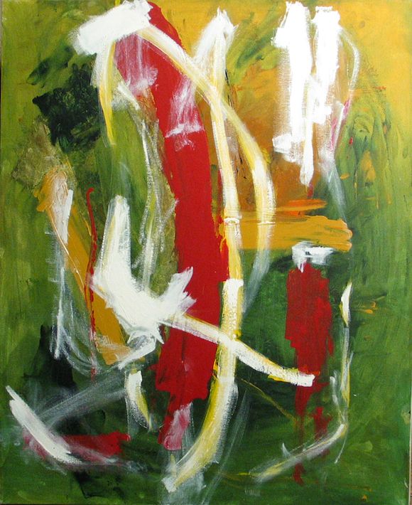 Bonhams : C.J. Ross Untitled, 2003 (Abstract) 30 x 24in unframed