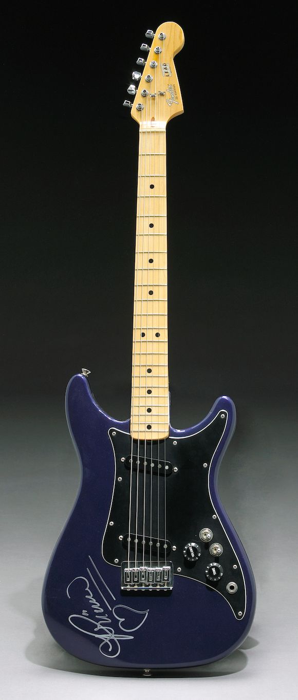 Bonhams : A Prince signed Fender Lead III electric guitar