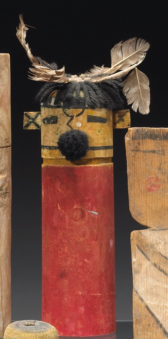 Bonhams : An Acoma kachina doll