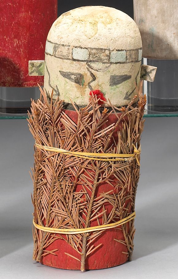 Bonhams : An Acoma kachina doll