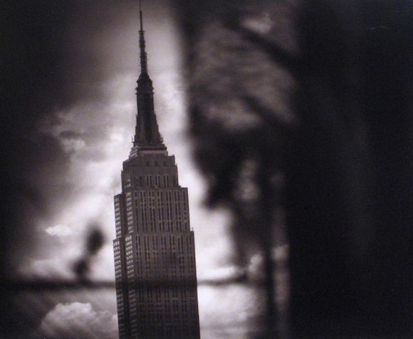 Bonhams : James Fee; Empire State Building, New York City from Brooklyn;