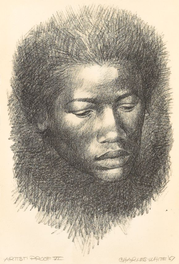 Bonhams : Charles White; Head; (2)