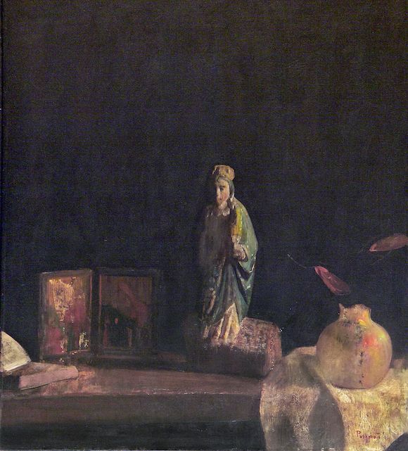 Bonhams : Hovsep Pushman (American, 1877-1966) Guardian Image, Still ...