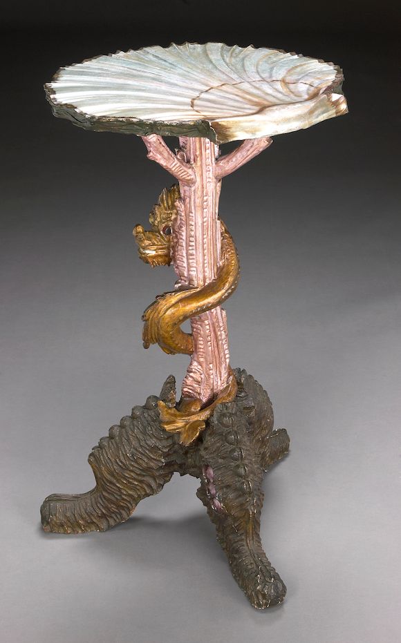 Bonhams : A Venetian Rococo grotto side table